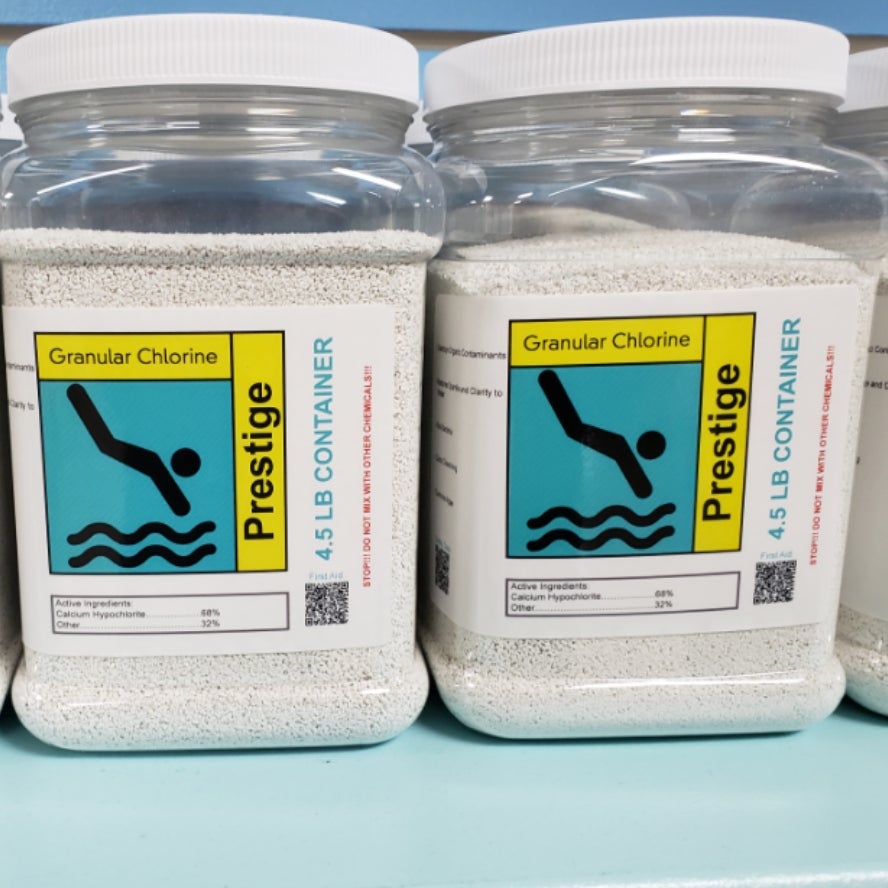 4.5LB Chlorine Shock | Prestige Pools, Inc.